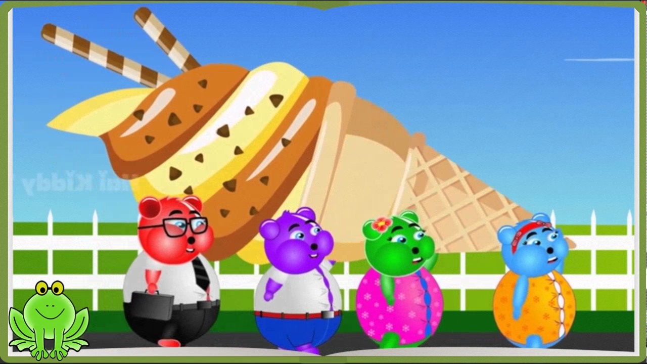 Finger Family for kids Mega Gummy Bear Family Eating Magic Candy Finger ...