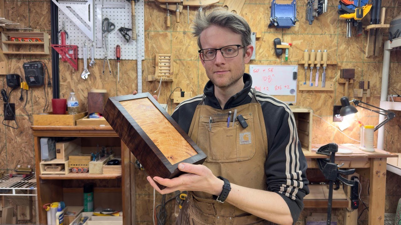 Sliding Lid Box Build - Full Woodworking Tutorial To Build A Mitered ...