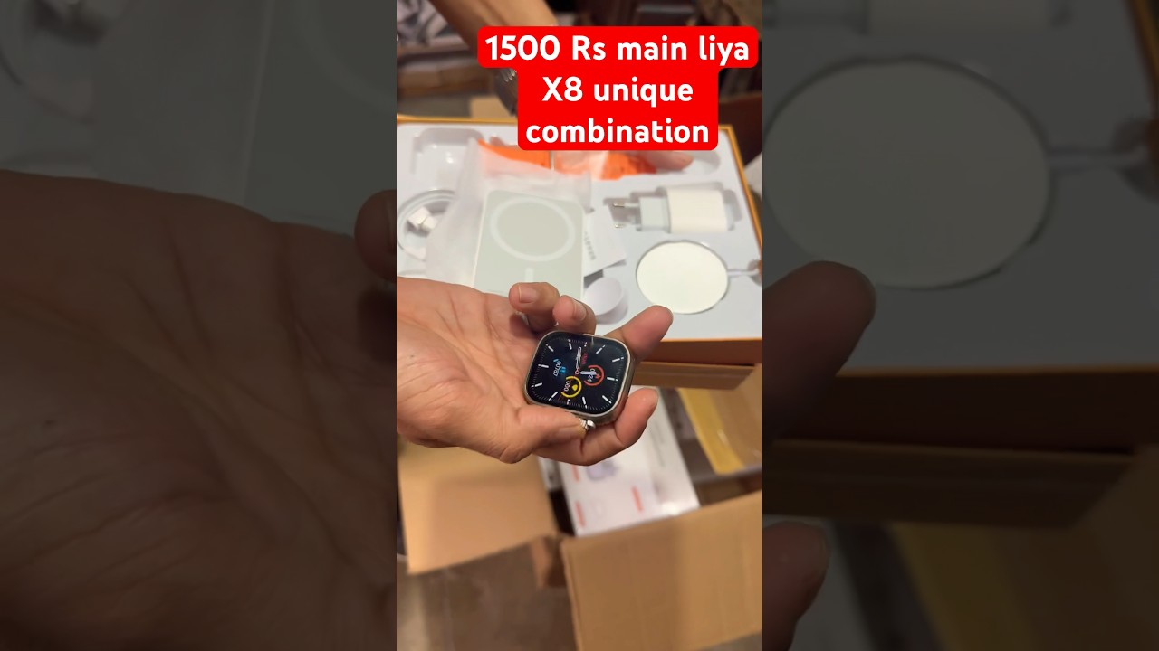 X8 unique combination 1500 rs #smartwatch location in description ☑️ # ...