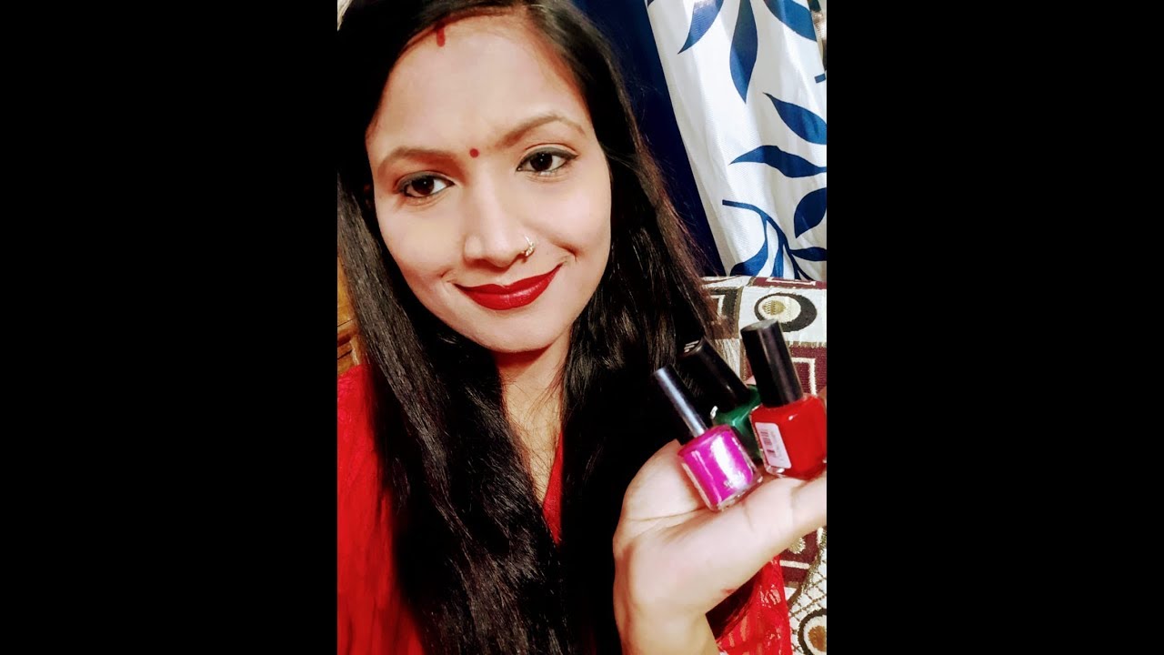 Faces Splash Nail Enamel-Tropical Green ,Royal Ruby,Pink Flamenco 21 - YouTube