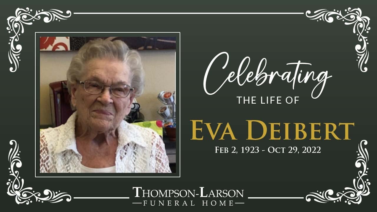 Eva Deibert Funeral - YouTube