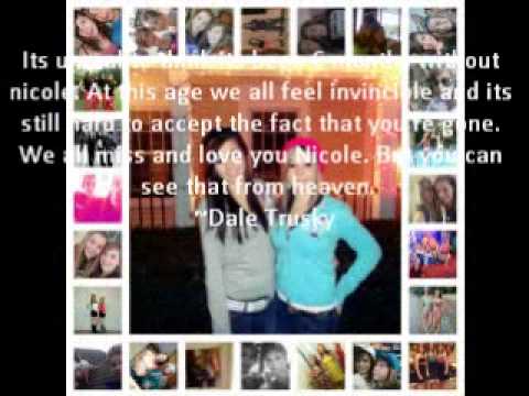R.I.P Nicole Marie Parfitt - YouTube