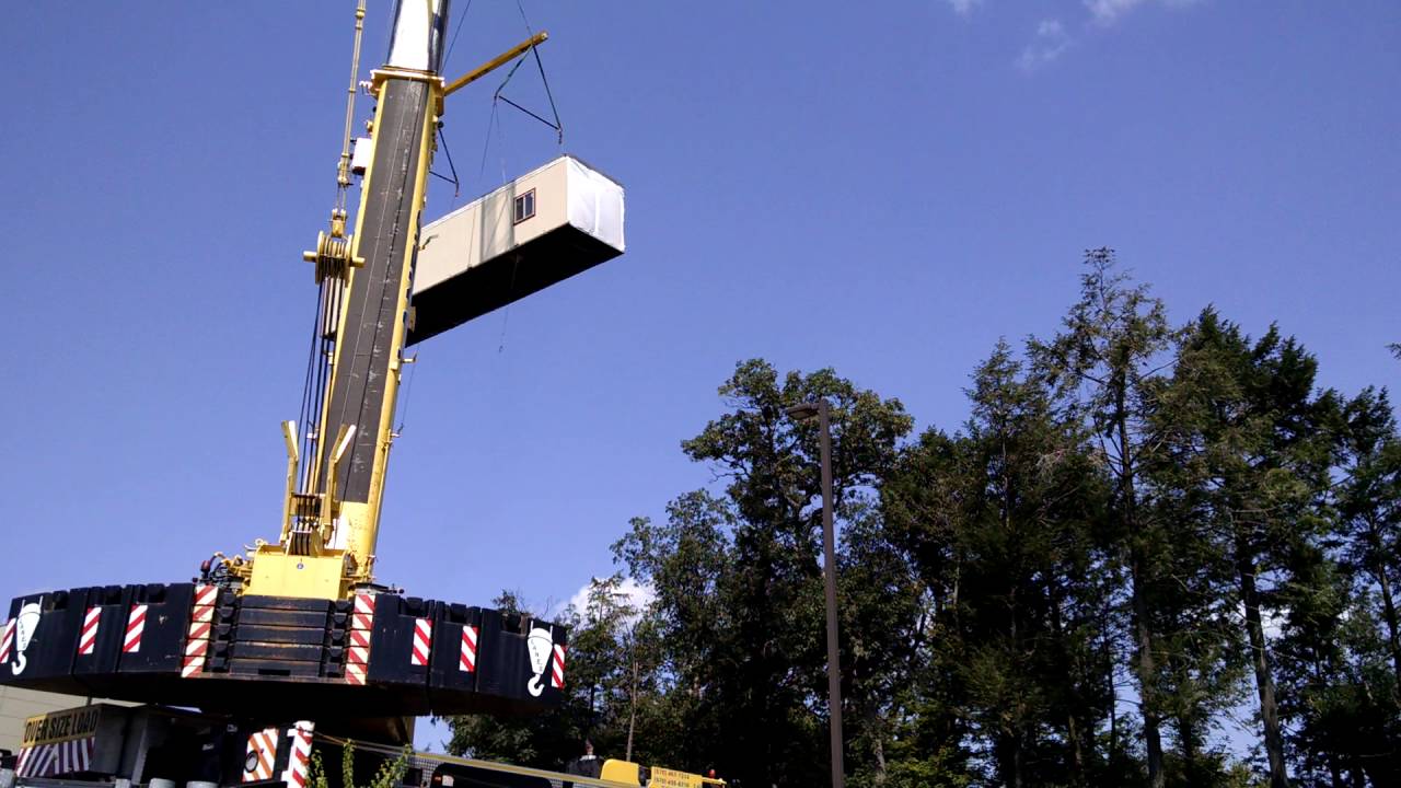 Modular Building Crane Set - YouTube