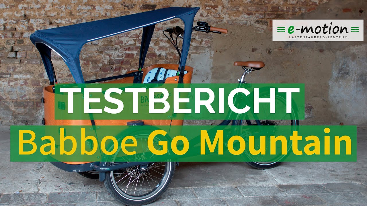 Babboe Go Mountain | Sicher und bequem unterwegs mit dem Familien ...