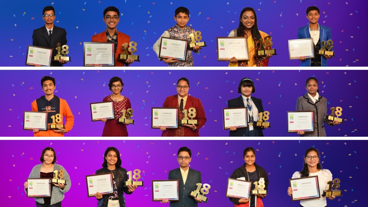 Winner's reaction | 18 Under 18 Awards Chapter II | The Telegraph ...