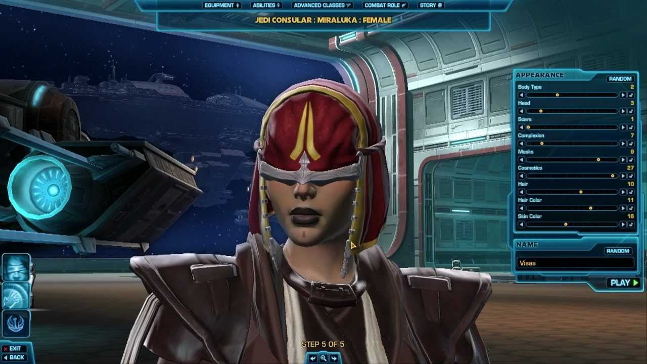 SWTOR - Character Customization, Intro & Game Play Beta Sneak Peek ...