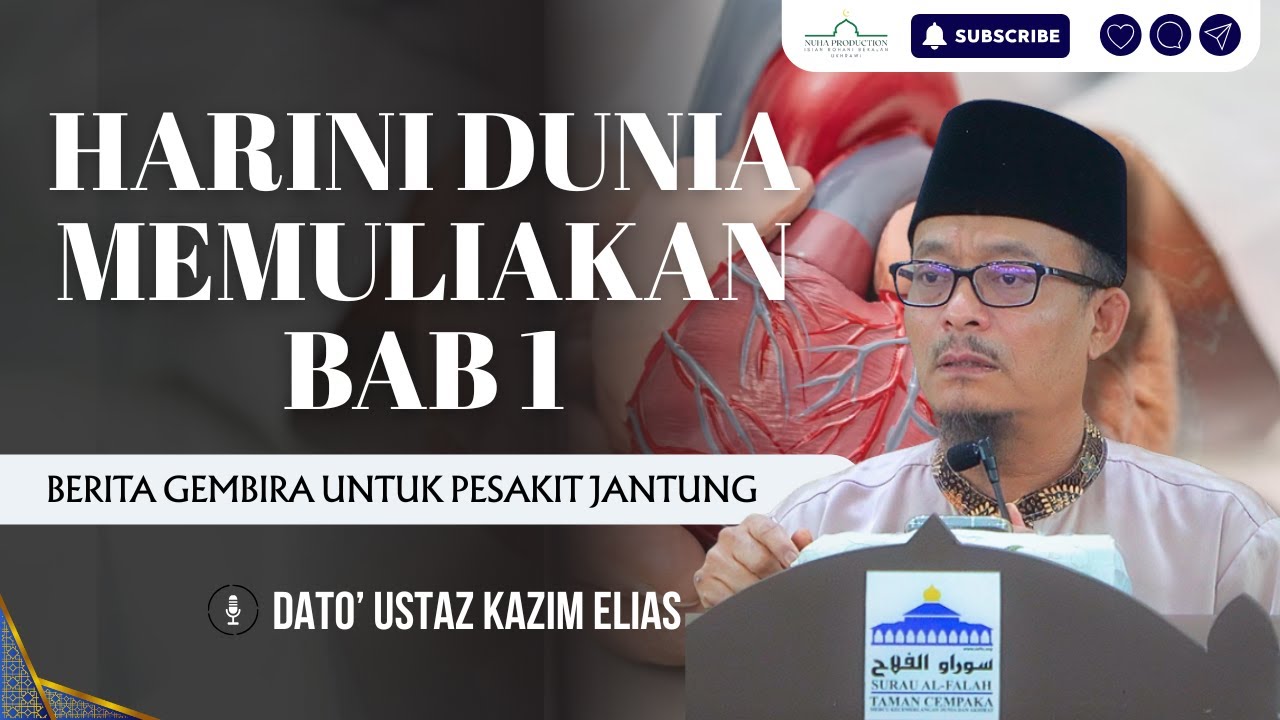 Jantung Bab1 Boleh Diganti Dengan Jantung Manusia, Tuan2 Tak Nak Buat ? | Dato' Ustaz Kazim ...