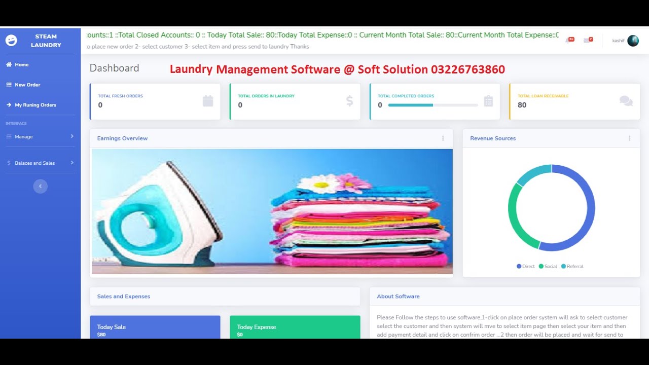 Laundry Management Software||#Laundry Management System - YouTube