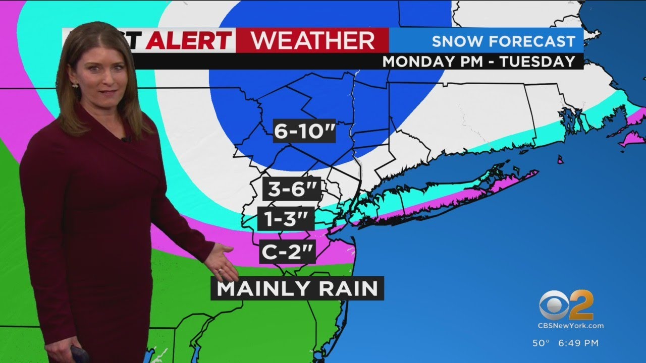 First Alert weather: CBS2 6:30 p.m. forecast - YouTube