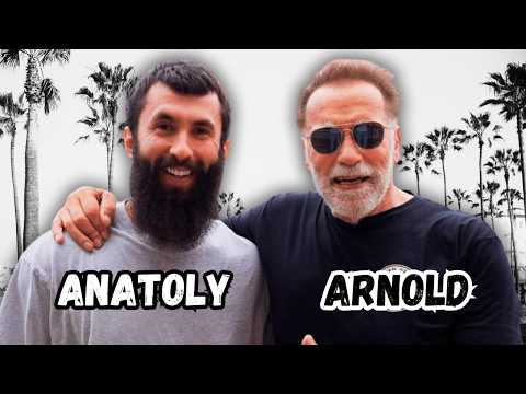 Anatoly meets Arnold Schwarzenegger