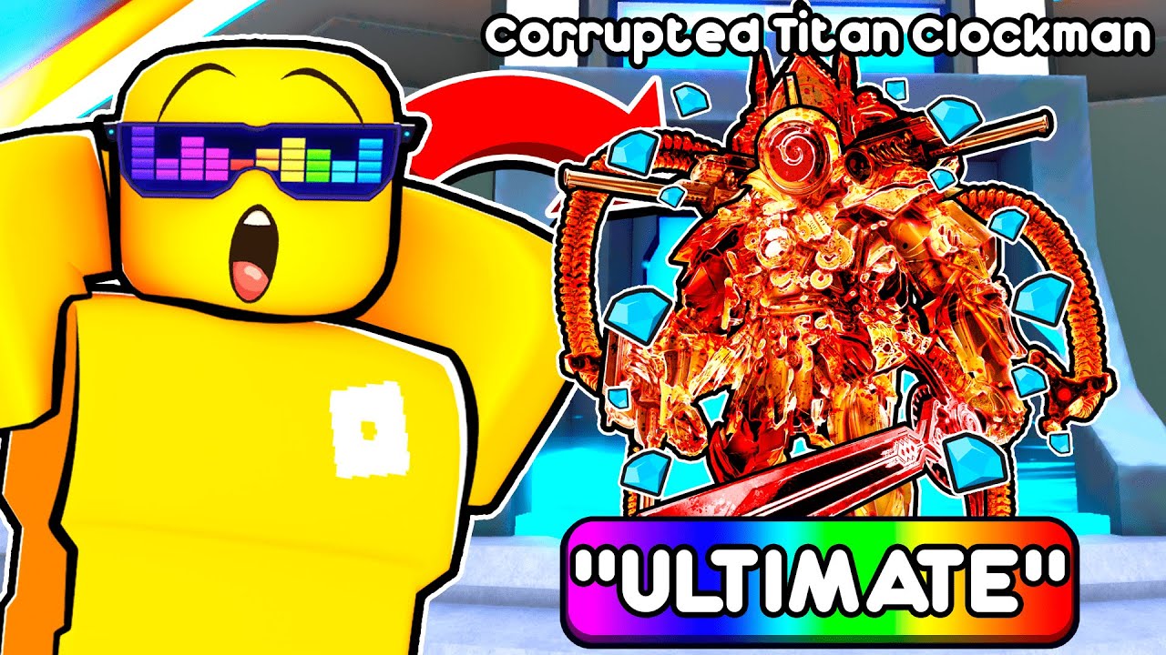 Unlocking CORRUPTED CLOCK TITAN In Toilet Tower Defense - YouTube