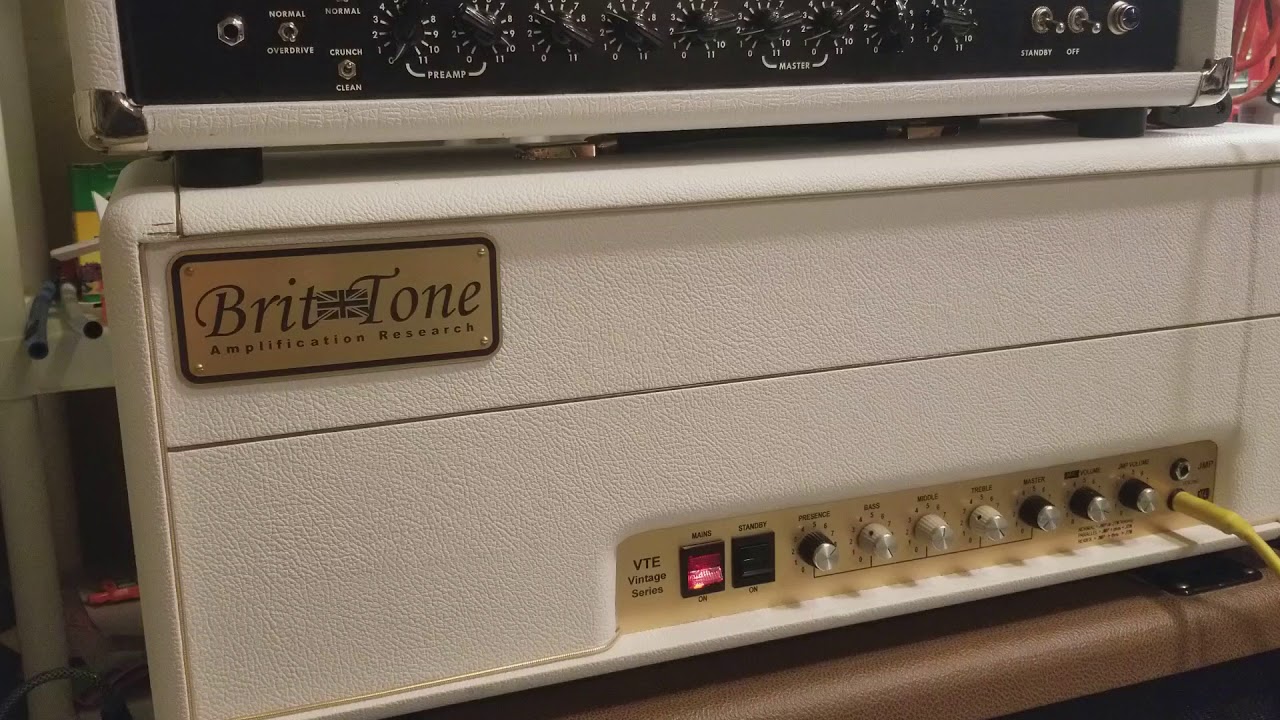 Brit-Tone M4 50 watt high gain - YouTube