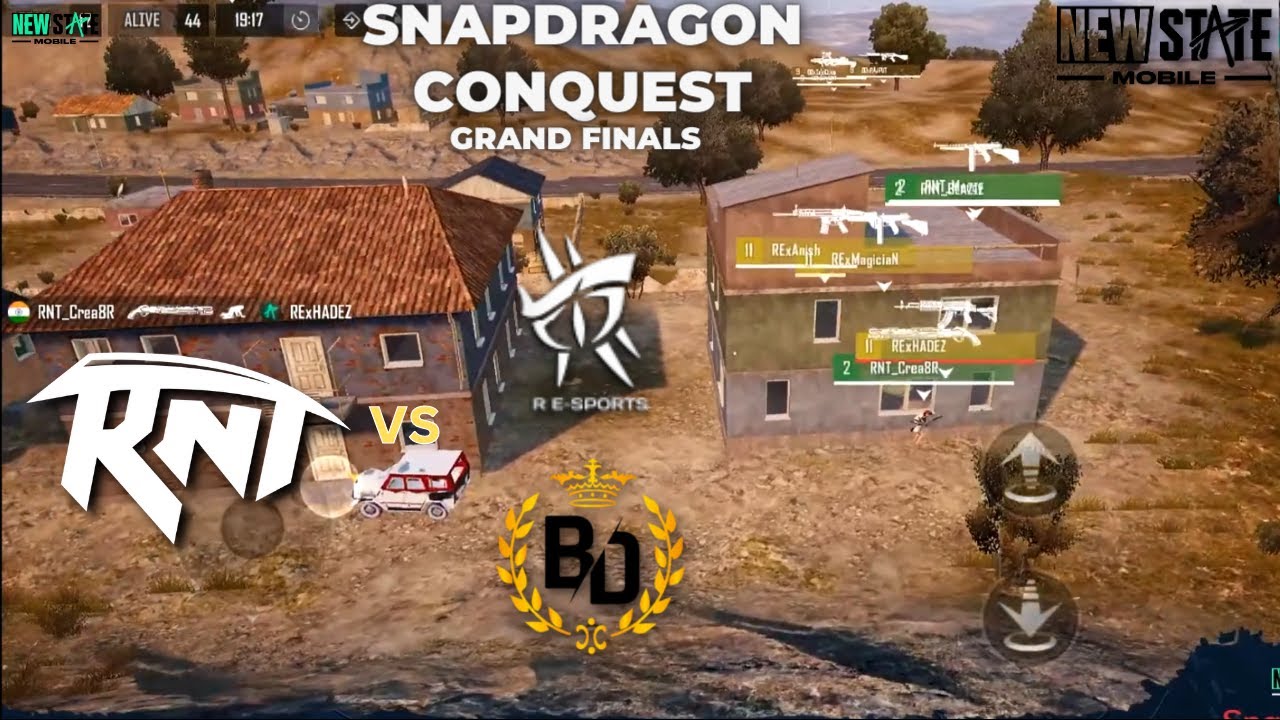 RNT vs Bad Devils & R Esports Snapdragon Conquests Grand-Finals || New State Mobile - #ytshorts ...
