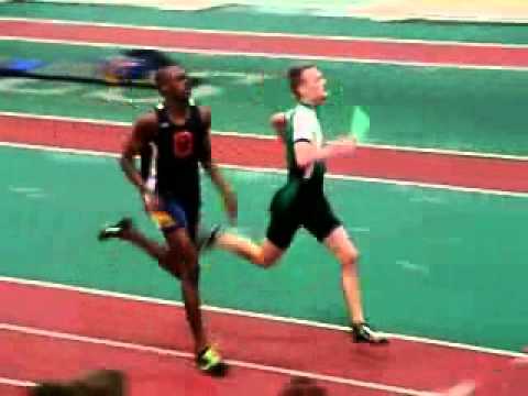 OPRF Track West Suburban Conference 2012 Indoor 4X4 - YouTube