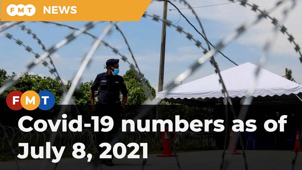 Covid-19 numbers as of July 8, 2021 - YouTube