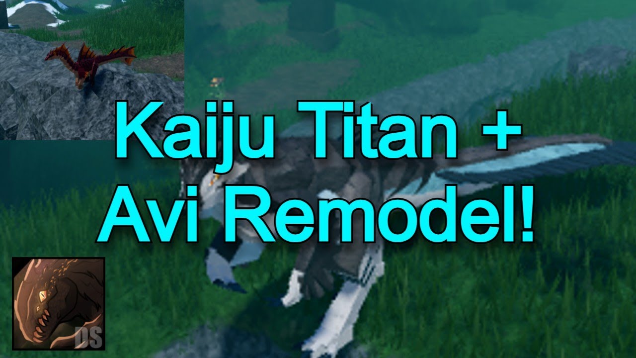 Roblox Dinosaur Simulator - Avinychus + Kaiju Titanosaurus Remodel Has ...