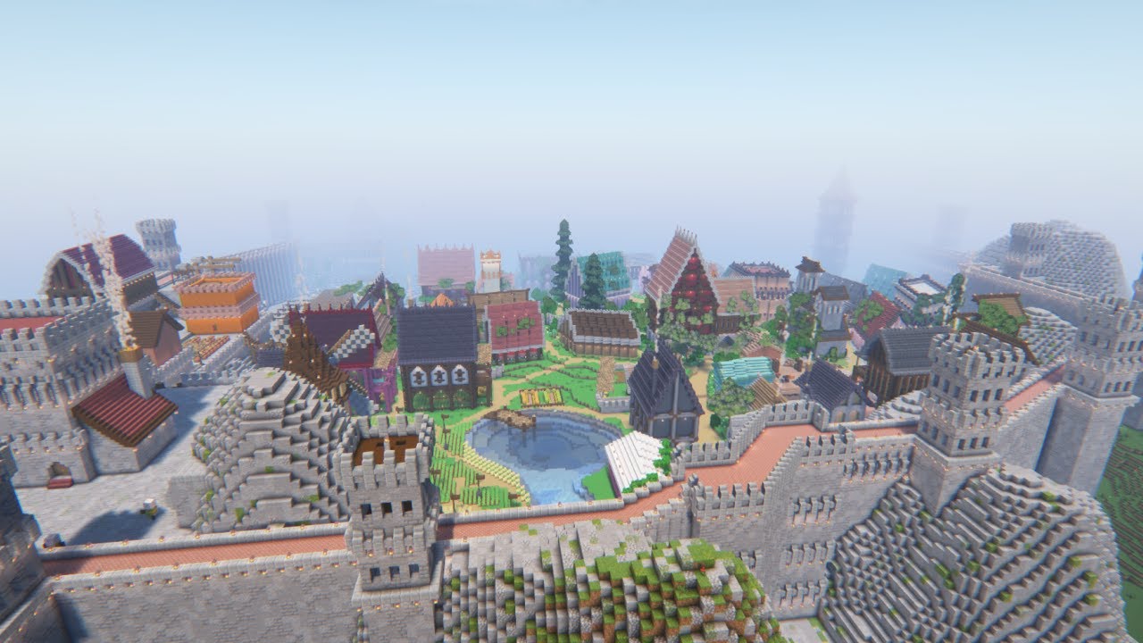 [Minecraft Build] Stone Village - YouTube