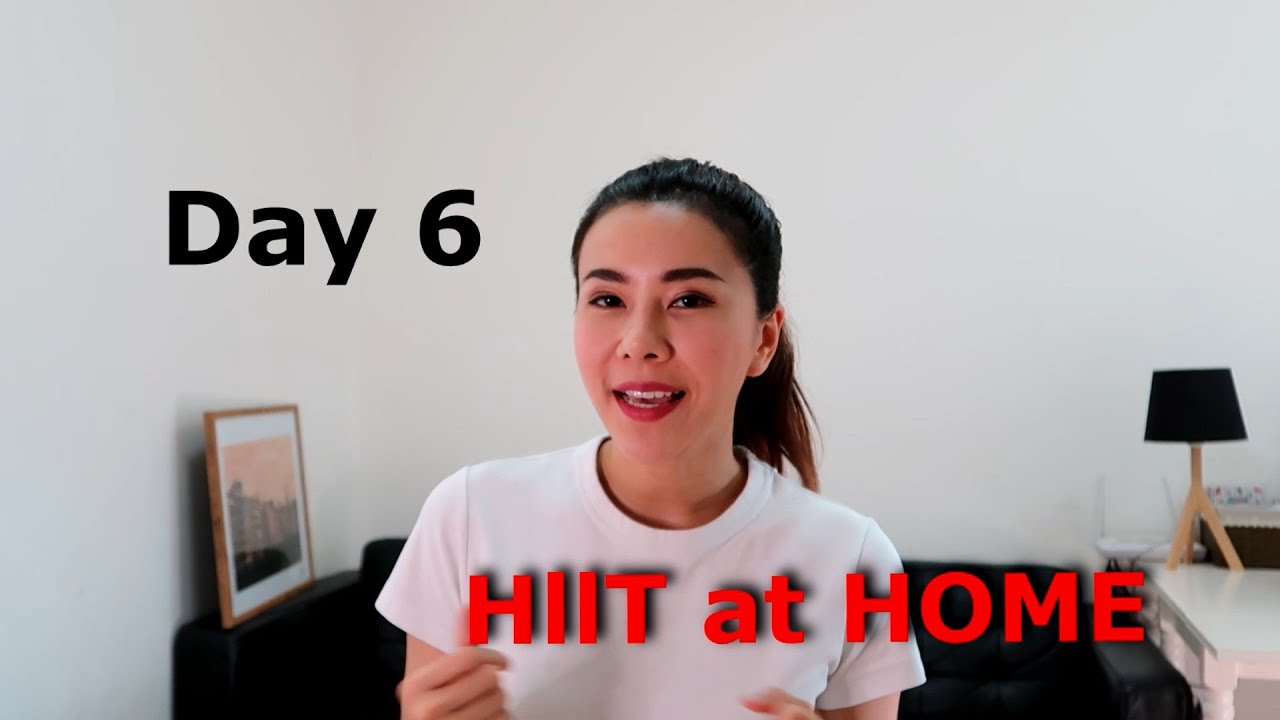HllT at Home Day 6 : ฟิตหุ่นที่บ้านช่วงโควิดใน 10 นาที - YouTube