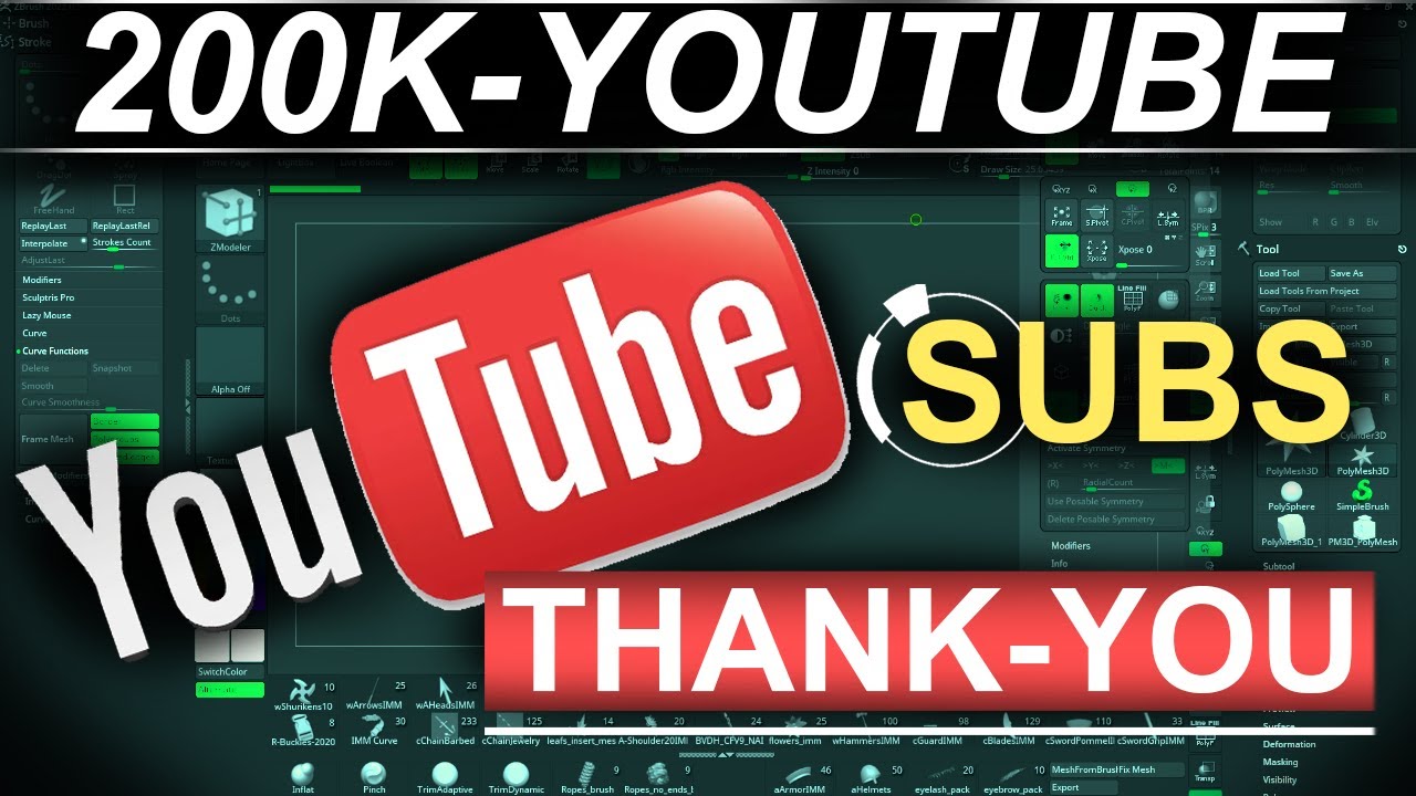 200,000 Subs YouTube Celebration STREAM-!! - YouTube