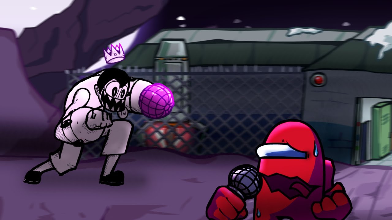 FNF Mashup - Infiniller x Meltdown | Cancer Lord vs Red Impostor - YouTube