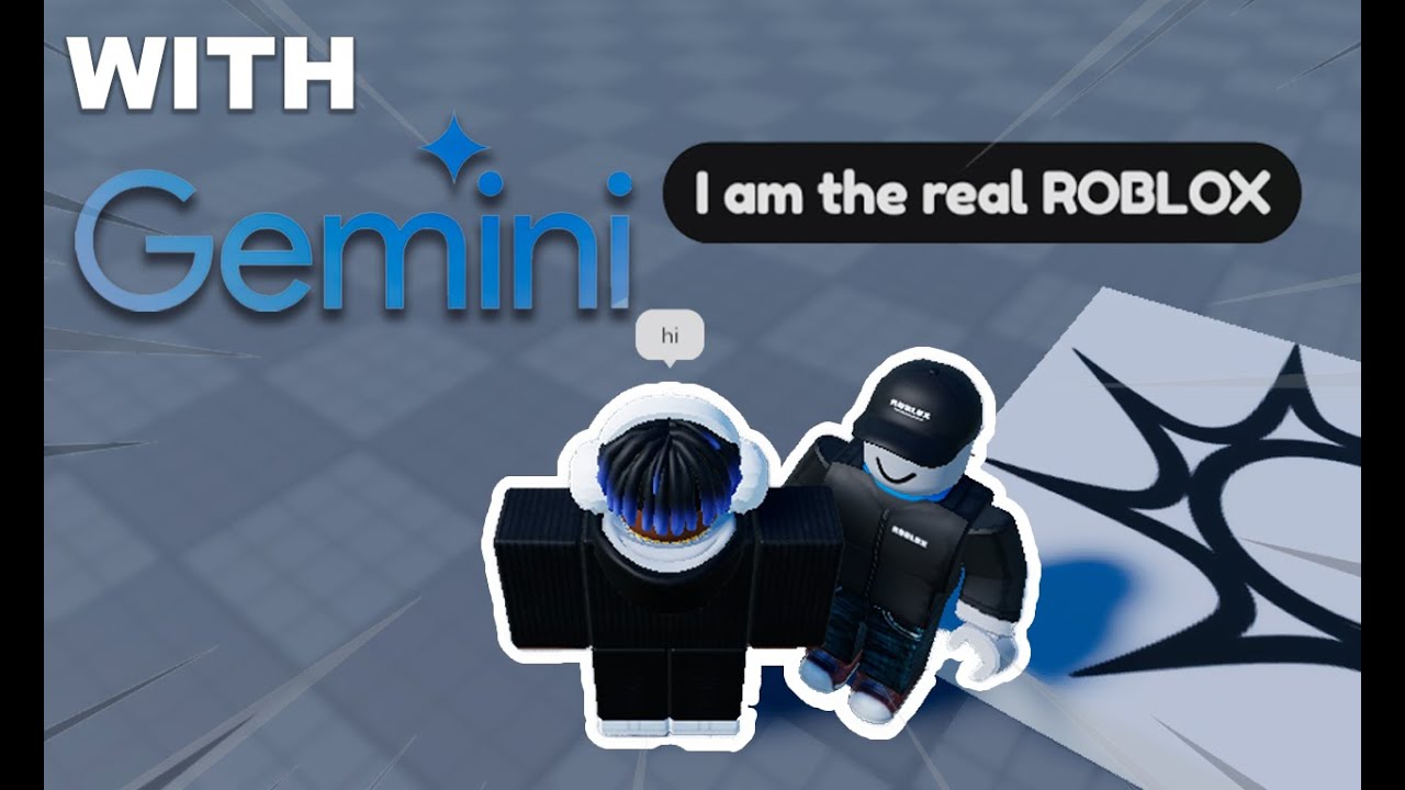 I made an AI bot with Geminis in Roblox! - YouTube