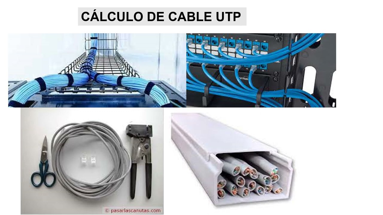 Cálculo de cable UTP - YouTube