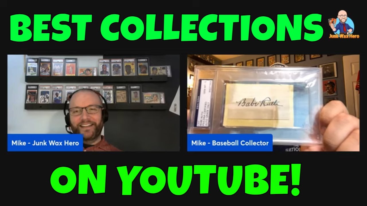Best Card Collection on YouTube Ep2: @BaseballCollector Mike and his ...