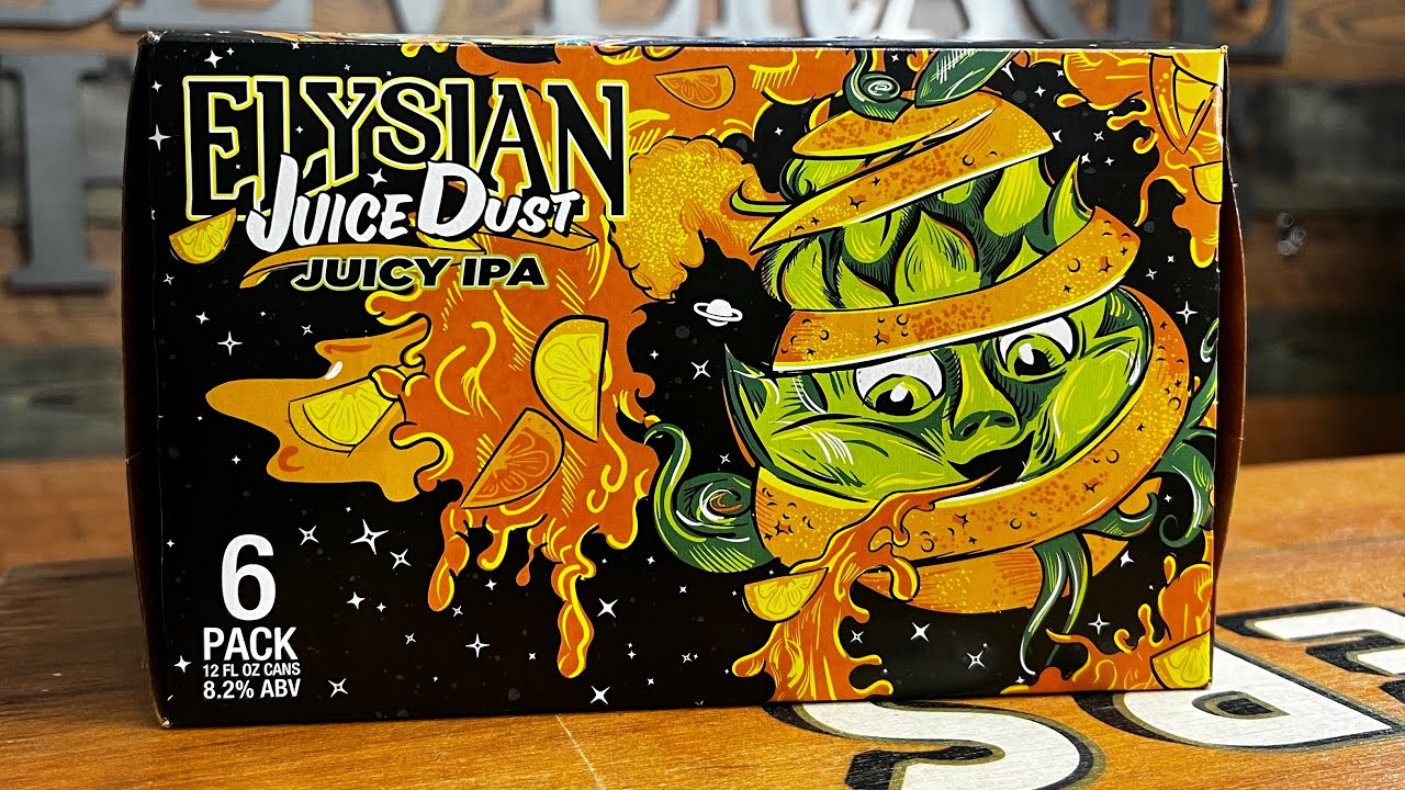 Juice Dust Elysian Brewing - YouTube