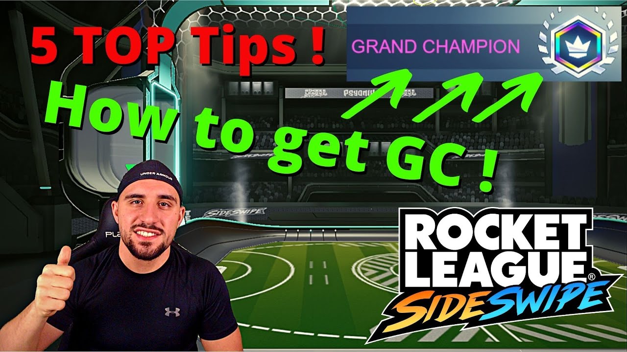 How to get GC in Rocket League Sideswipe ! How to up rank ! ( 5 TOP ...
