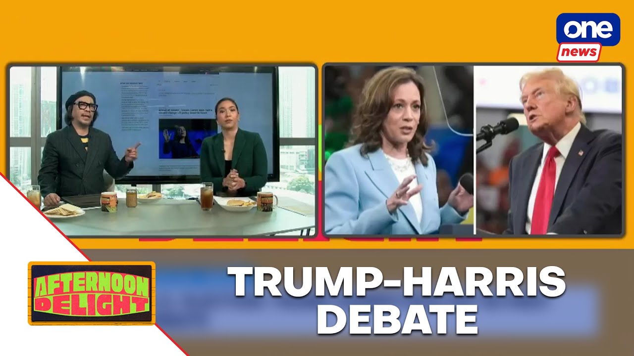 Afternoon Delight | Harris, Trump to face off in debate - YouTube
