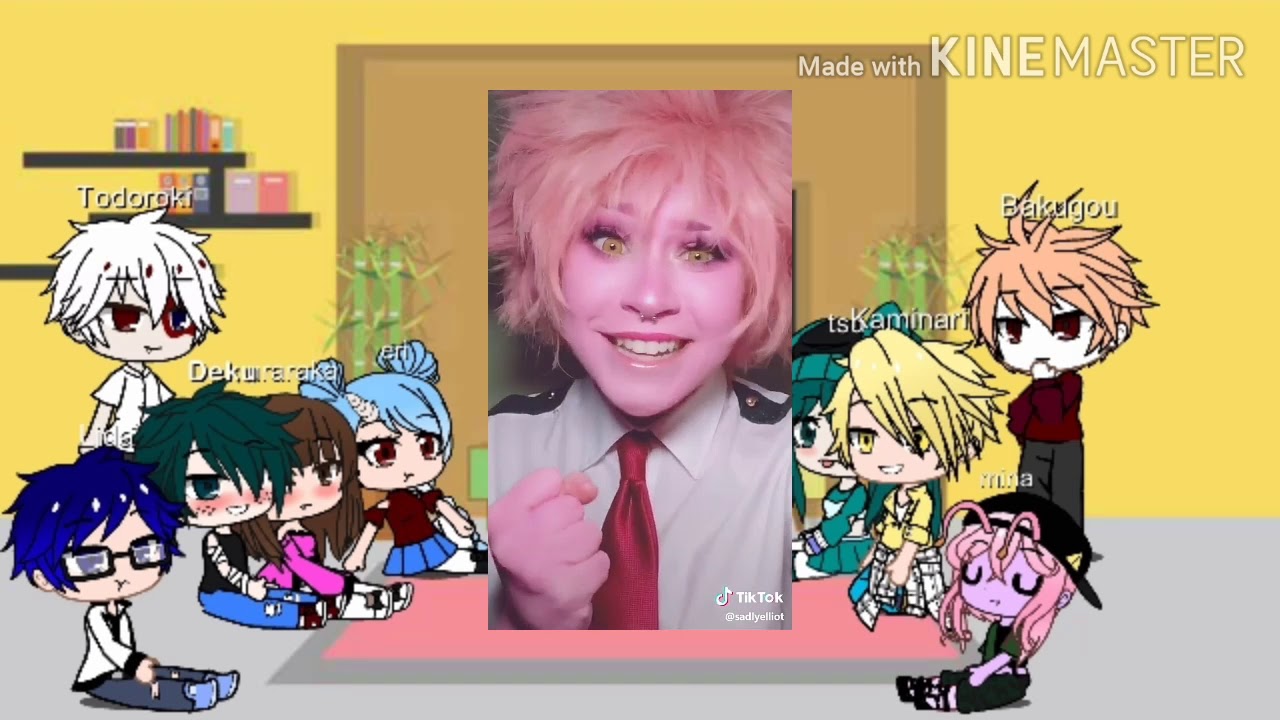Bnha reacts to tiktoks/part 1 - YouTube
