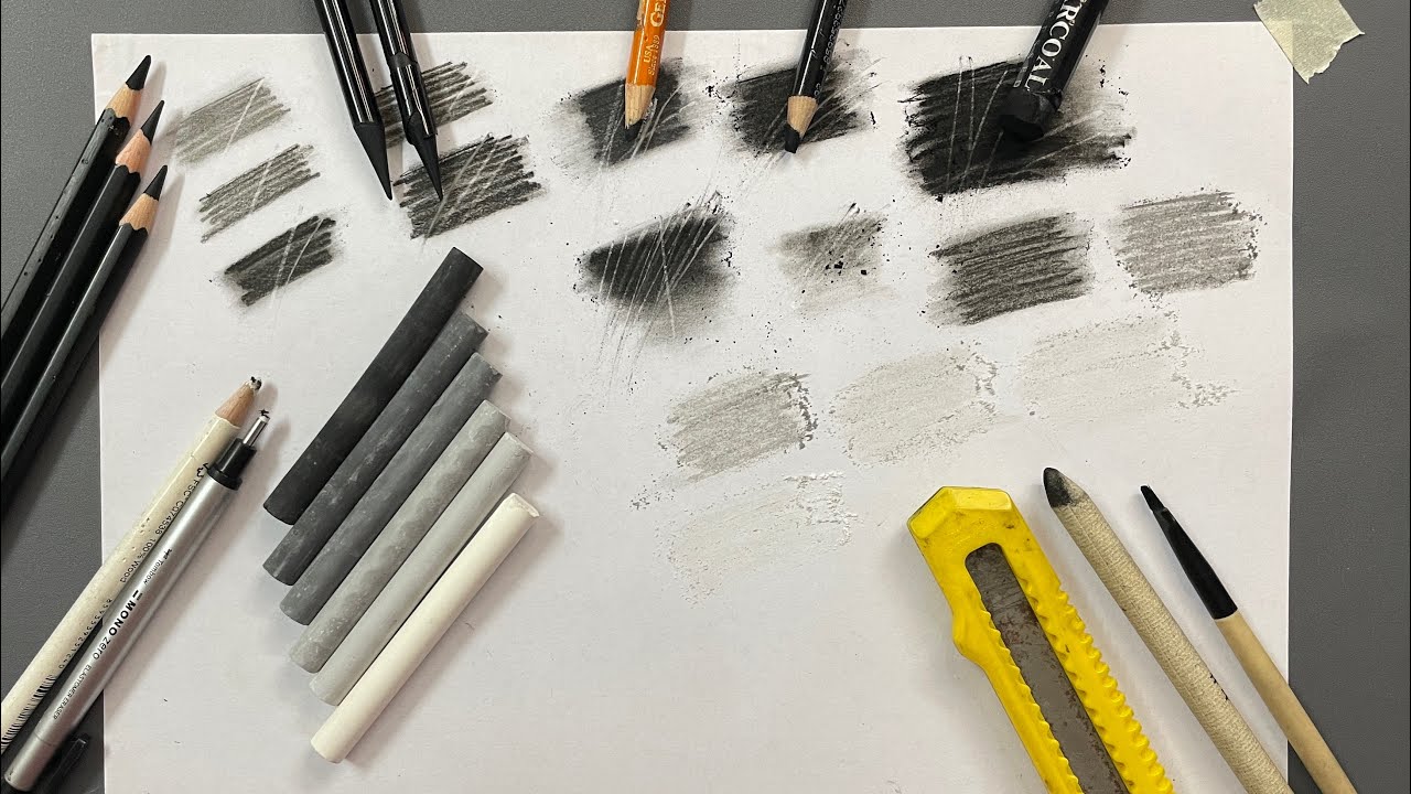 Basics of Charcoal drawing for beginners | All about Charcoal | Why ...