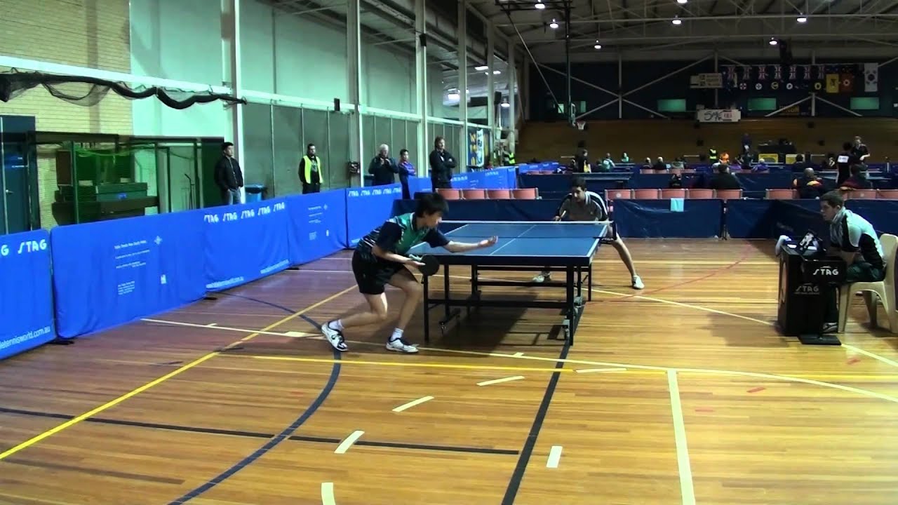 Australian Open 2010 - John Tawadrous vs Heming Hu - YouTube