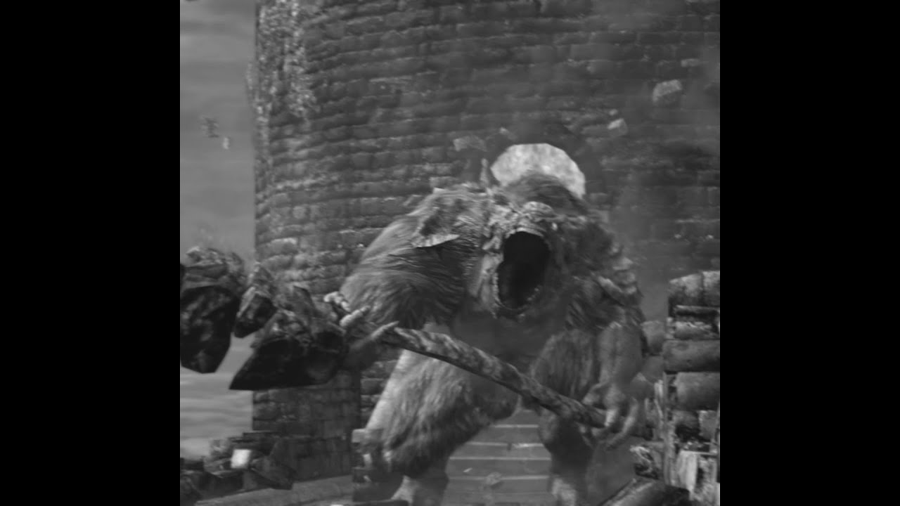 Taurus Demon in B&W (4:3) - SL18/SOLO/No Damage/No Roll/Jump Attacks Only/Frontal Attacks Only ...