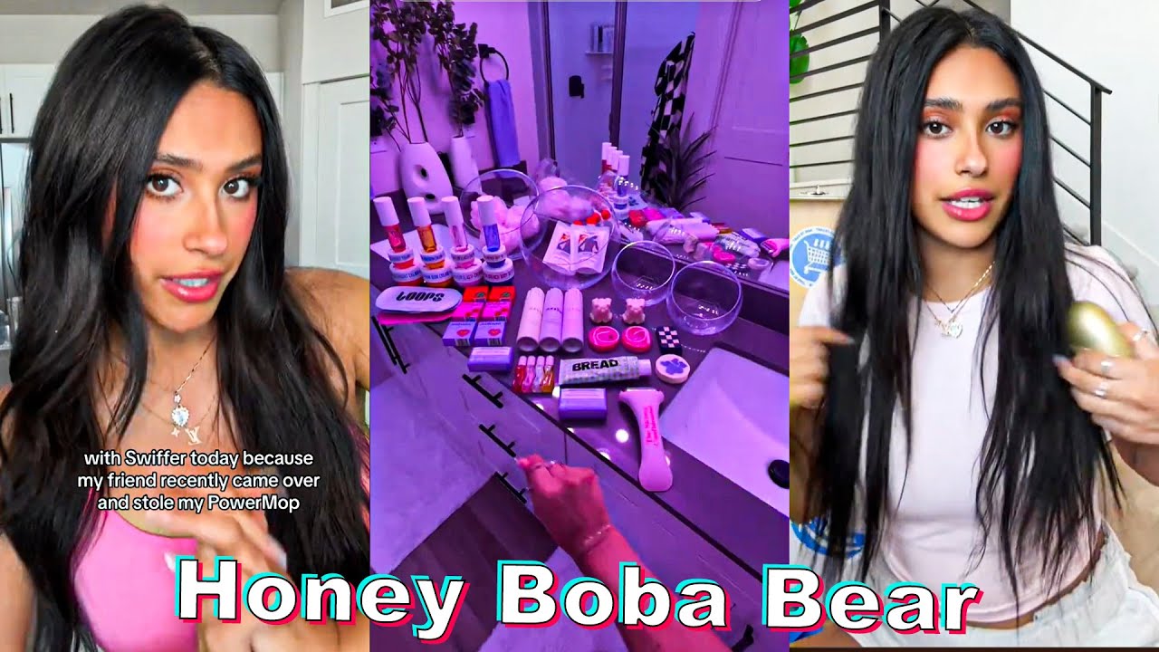 *NEW* HONEY BOBA BEAR Shorts Compilation #4 | Satisfying *That Girl ...