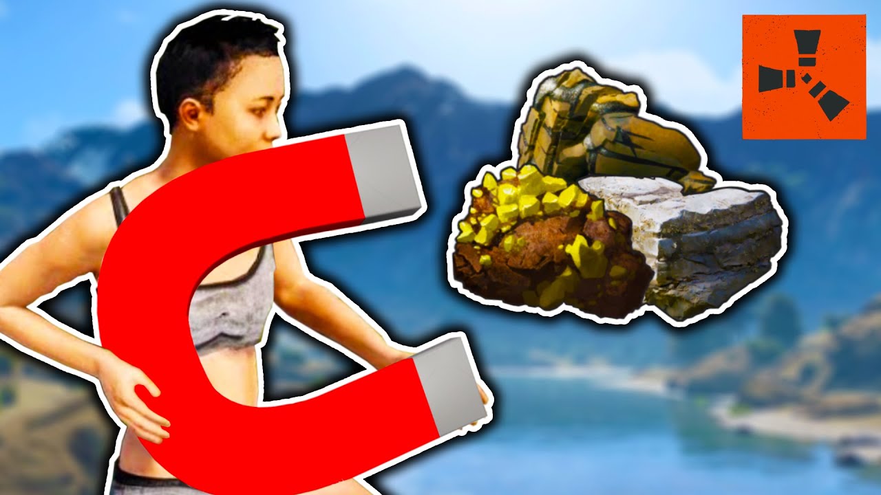 I’m a MAGNET for RUST material farmers - Rust - YouTube