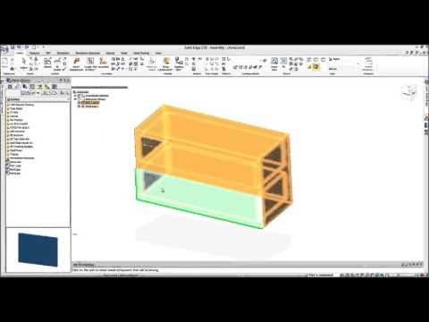 Solid Edge Part and Assembly link - YouTube
