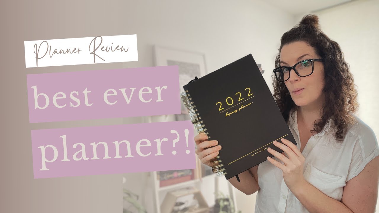 Steph Pase Business Planner 2022 Review and Walkthrough - YouTube