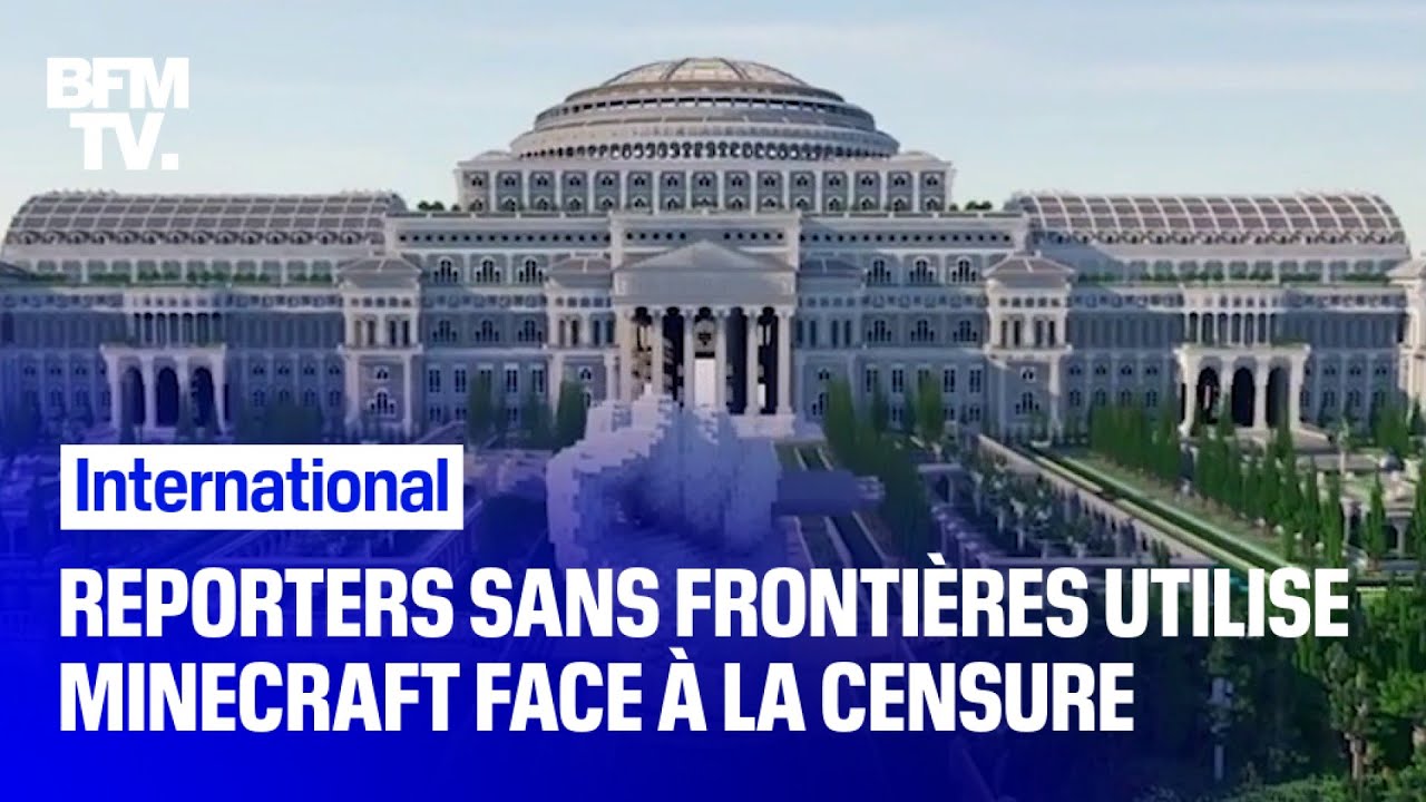 Reporters Sans Frontières contourne la censure grâce à… Minecraft - YouTube