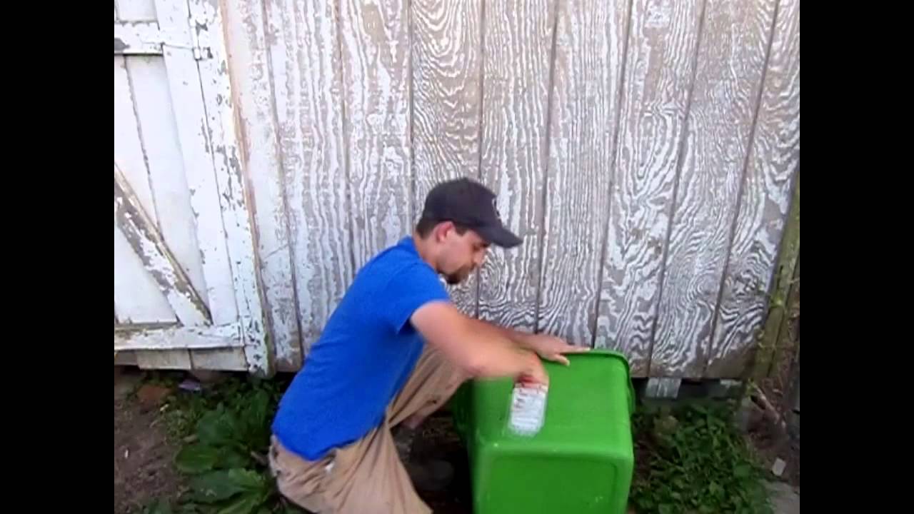 How to Make Stackable Compost Bins - YouTube