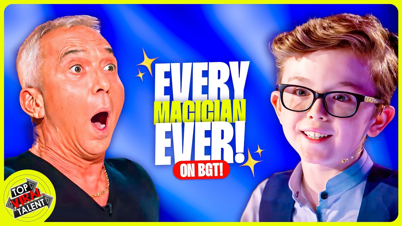 Every BGT Magician EVER! PART 1 - YouTube