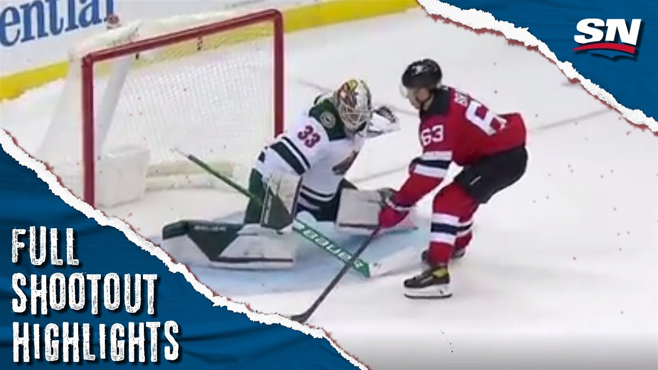 Minnesota Wild vs. New Jersey Devils | FULL Shootout Highlights - YouTube