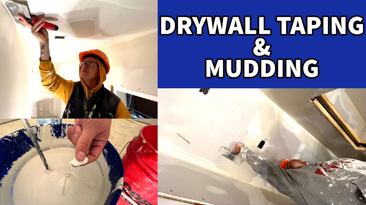 Trade School Techniques and Tricks for Drywall Mudding - YouTube