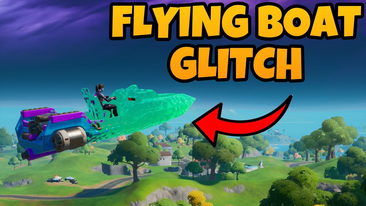 How To FLY BOATS In FORTNITE CHAPTER 2 *GLITCH* - YouTube