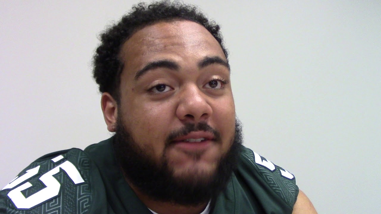JORDAN REID MSU OL TALKS 2019 SPARTAN FOOTBALL! - YouTube