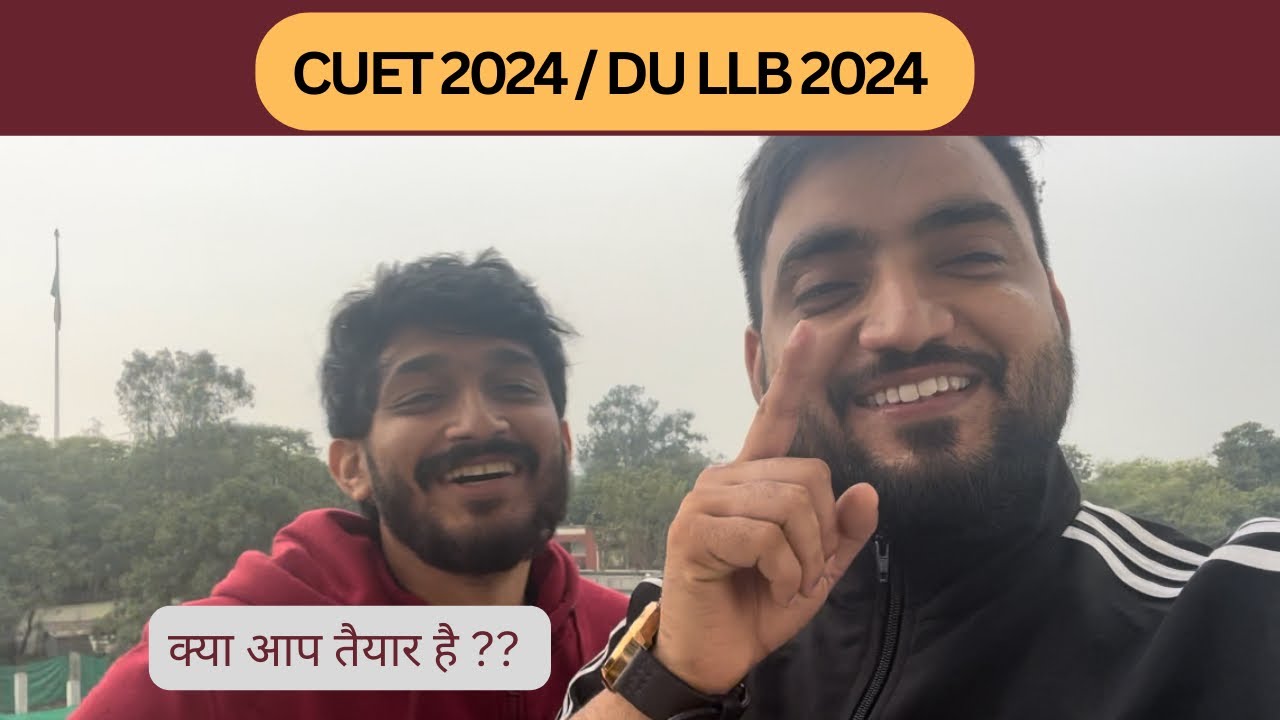 Target DU LLB 2024 | CUET 2024 @vinaykaksha - YouTube