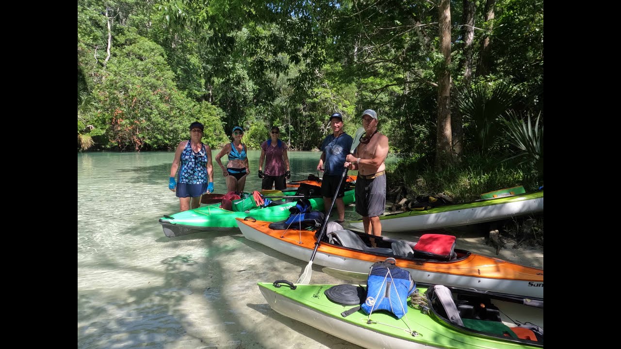 Kayaking the Weeki Wachee - Day 1 - YouTube