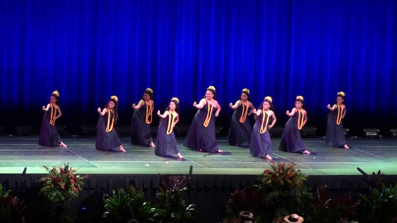 Hula Hālau ʻO Kamuela ('Auana) - 2016 Queen Lili'uokalani Keiki Hula ...