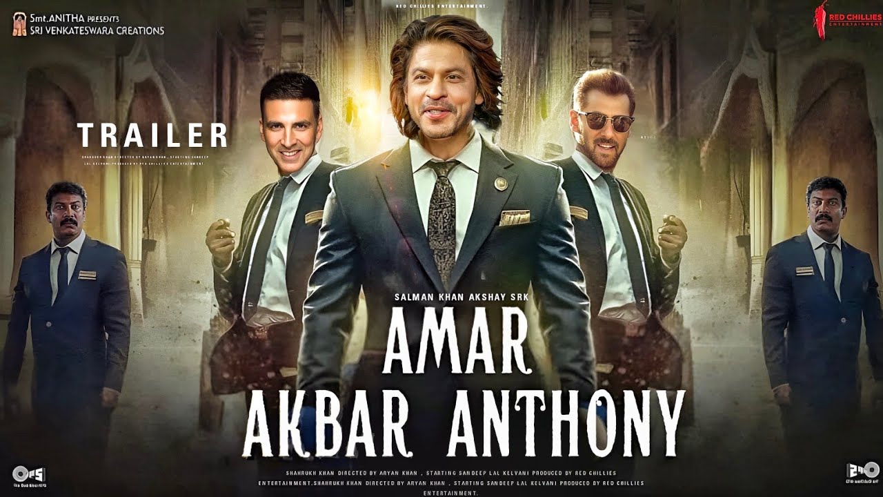 Amar Akbar Anthony - Trailer | Shahrukh Khan | Salman Khan | Akshay kumar | Srk New Movie update ...