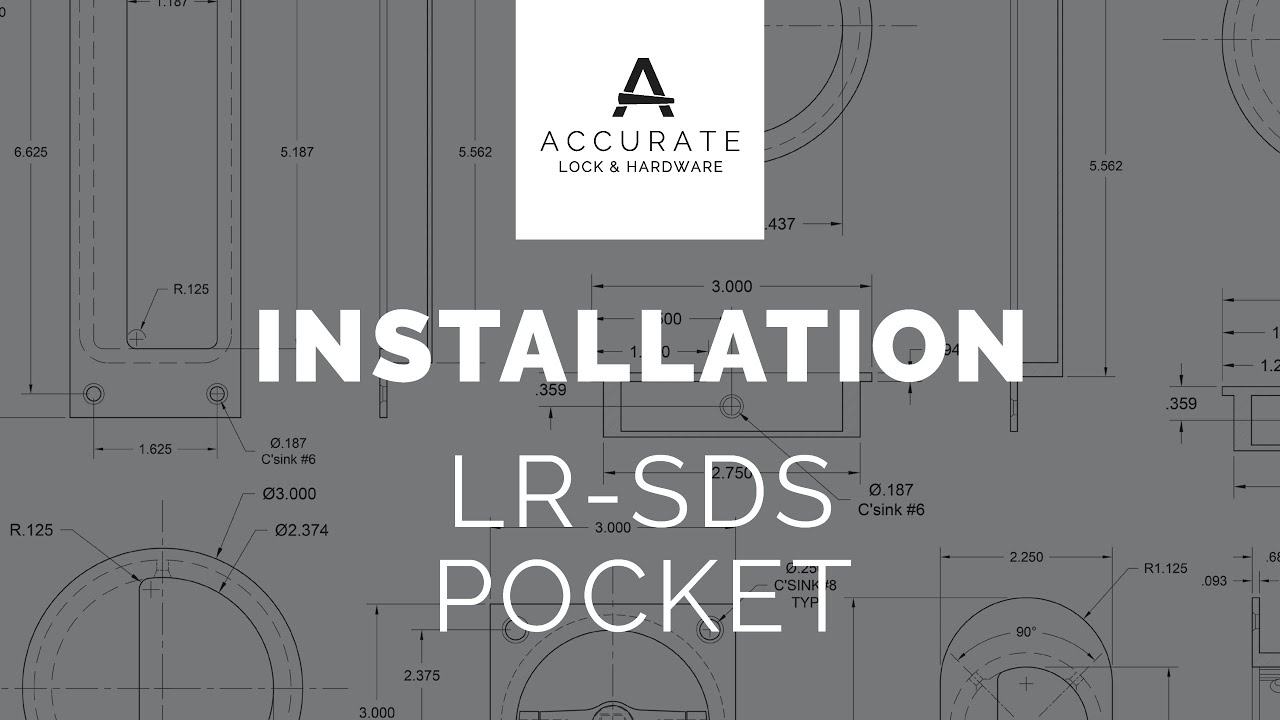 LR-SDS Pocket Installation - YouTube
